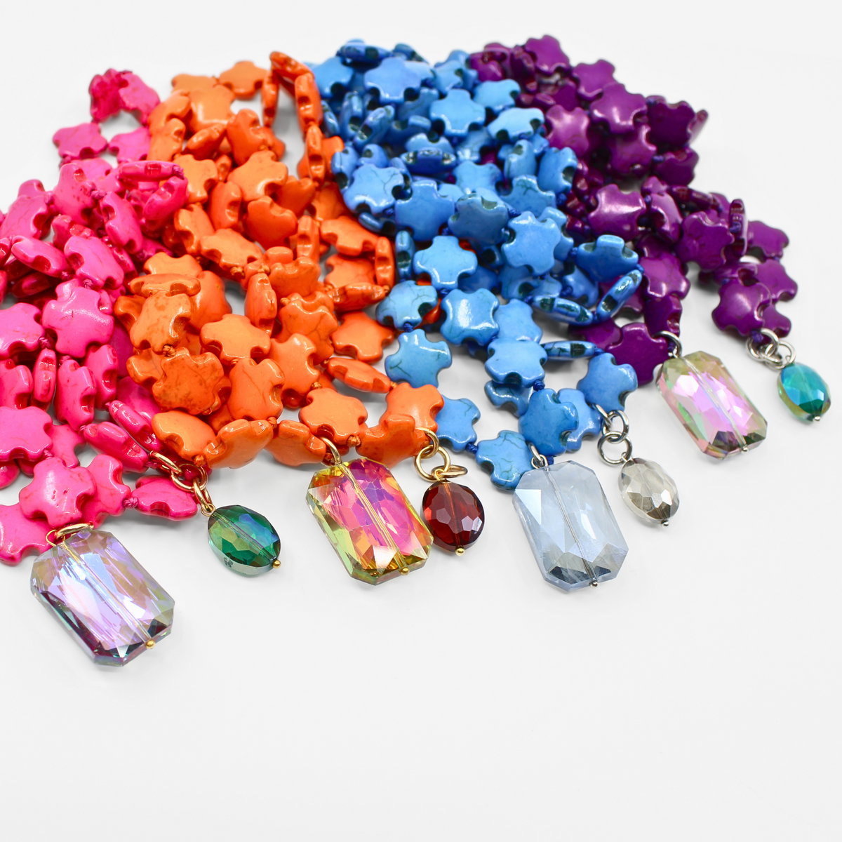 Howlite Layering Necklace – Katia Designs