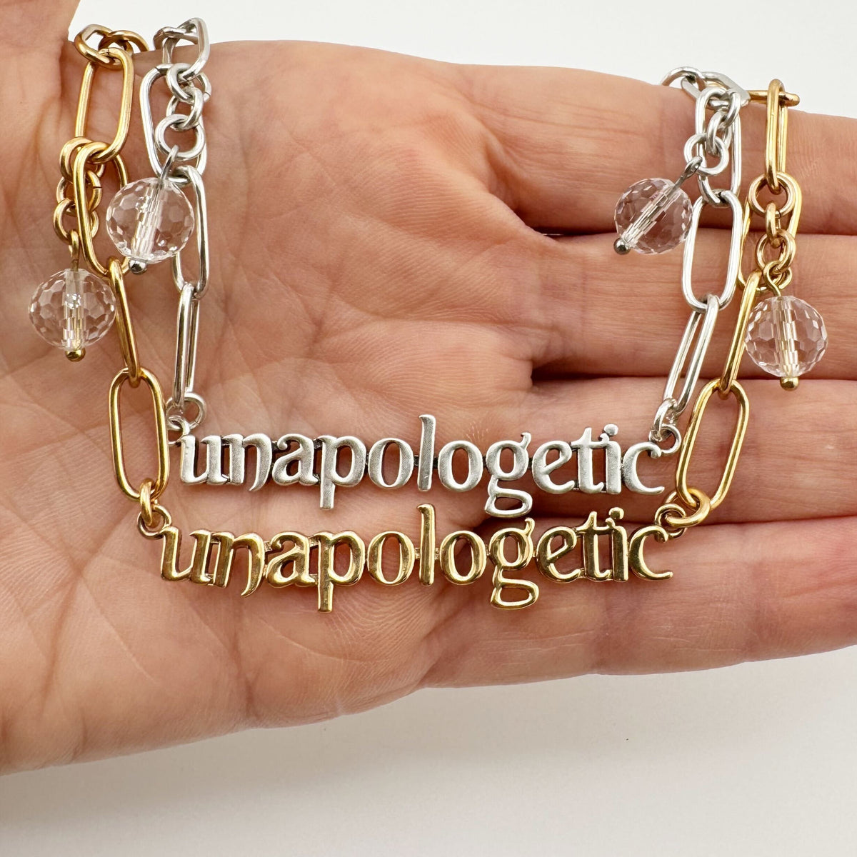 "Unapologetic" Long Chain Necklace – Katia Designs