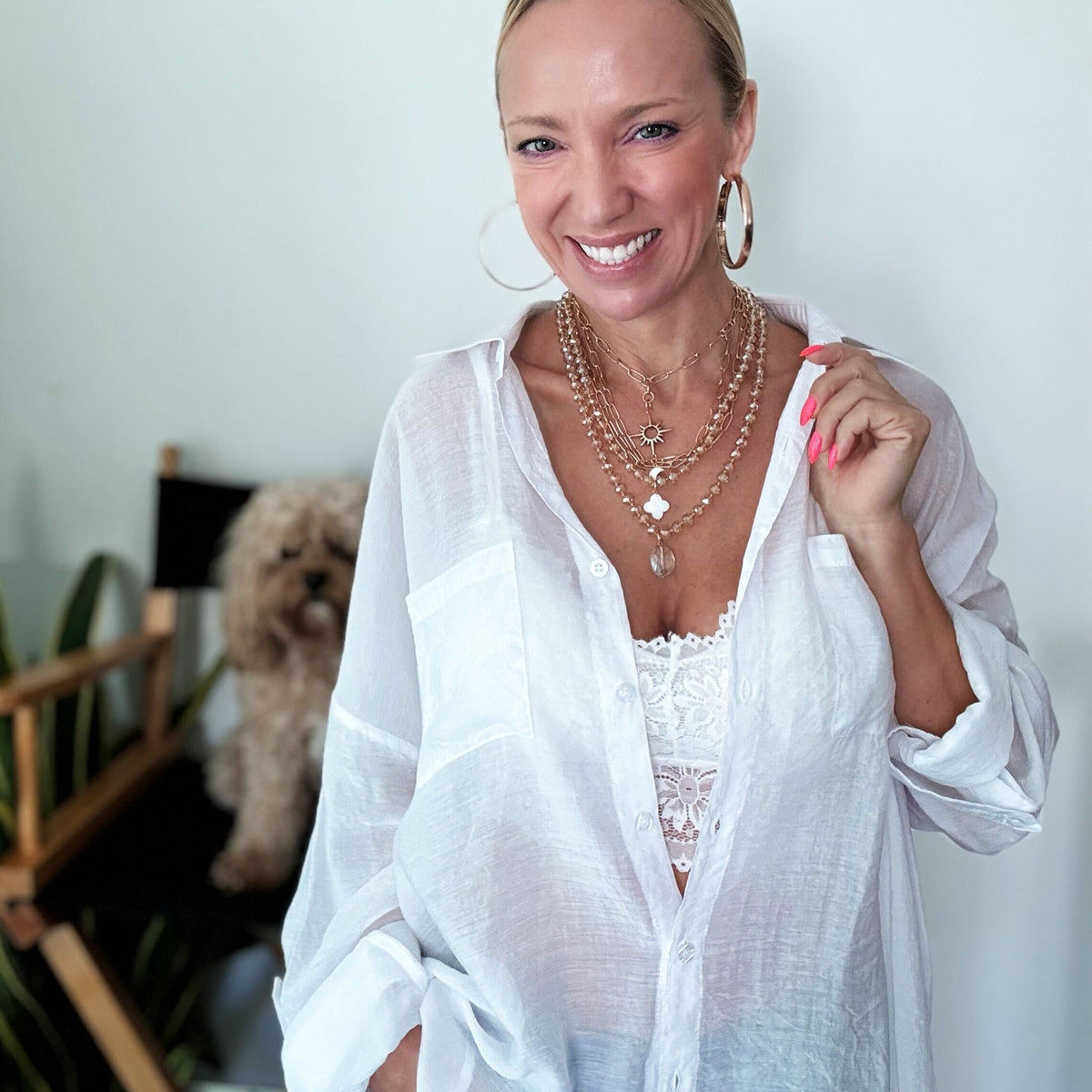 "Just Breathe" Starburst Fusion Necklace Layering Bundle – Katia Designs